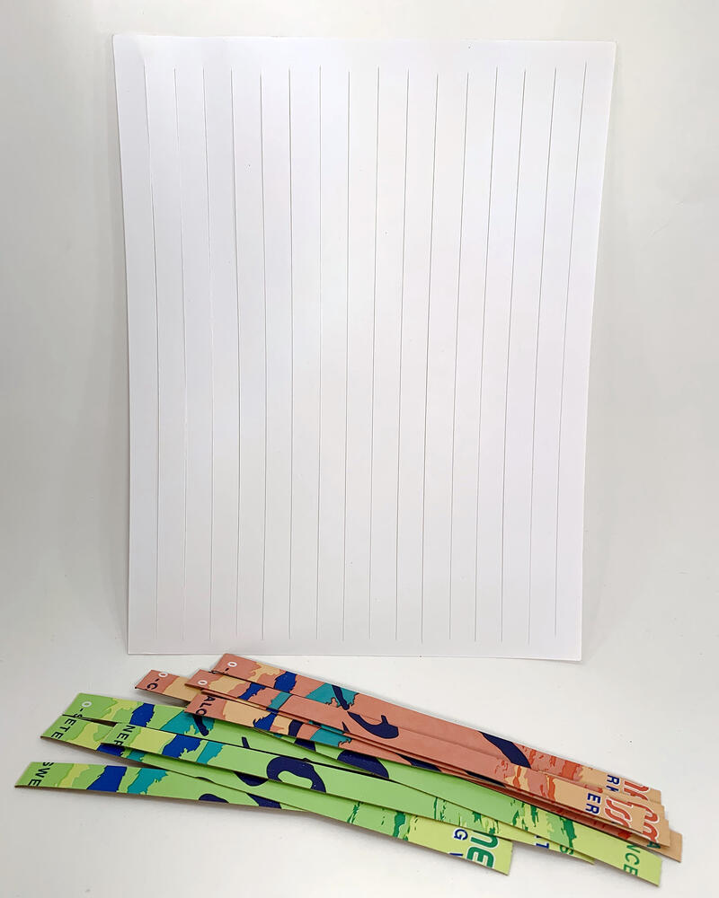 Weaving With Paper | MassArt Art Museum